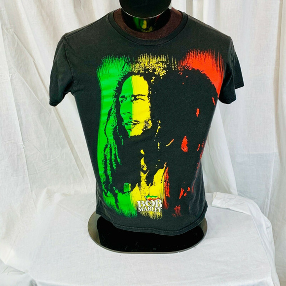 Zion Rootswear | Shirts | Bob Marley Zion Rootswear Blk Sm Jamica ...